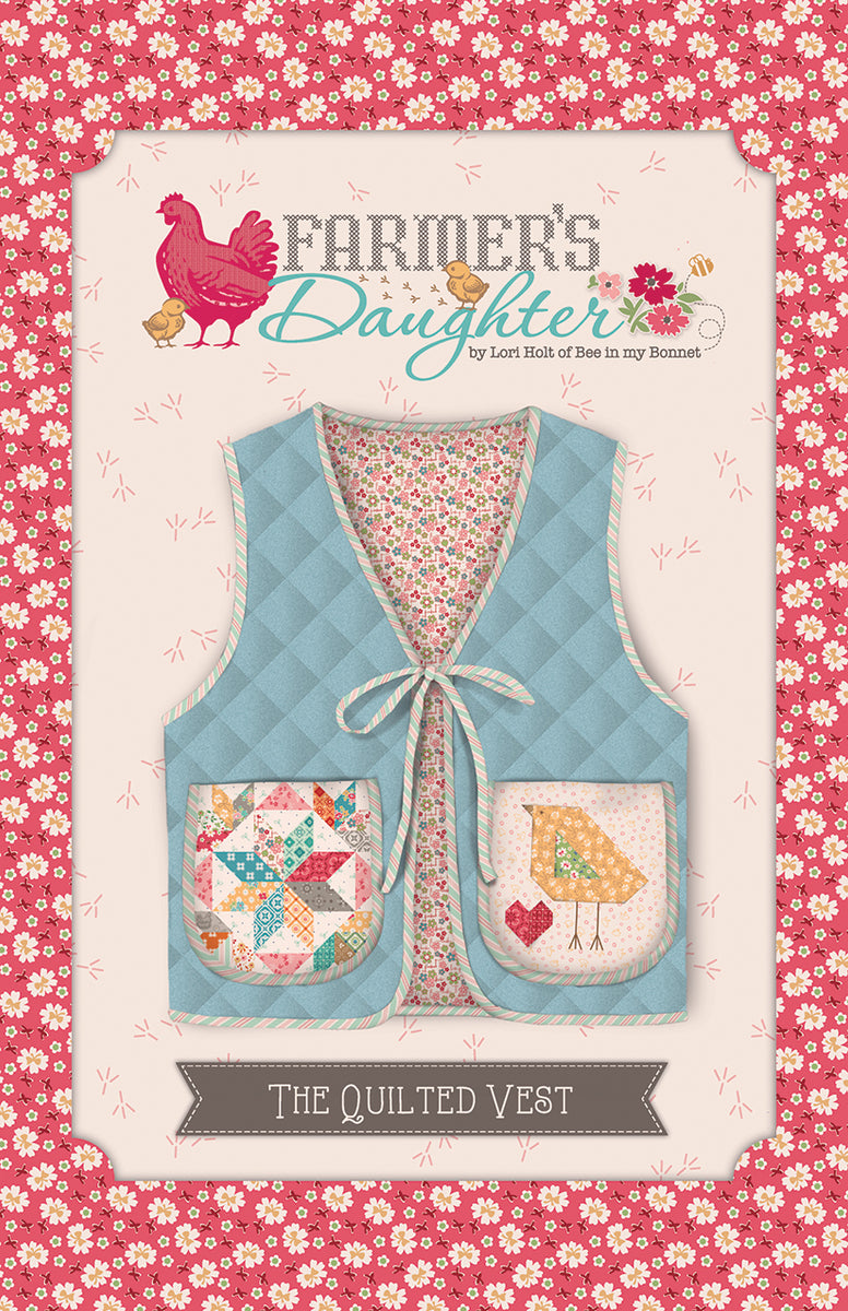 PREORDER Lori Holt Quilted Vest Pattern P120-QUILTEDVEST – HandmadeIsHeartmade