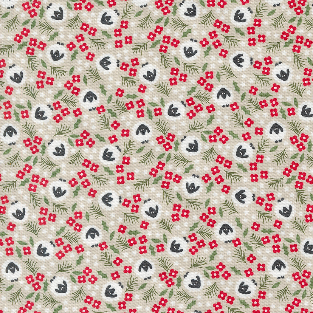 Starberry Woolen Sheep Stone 29183 16 by Corey Yoder- Moda- 1/2 yard ...
