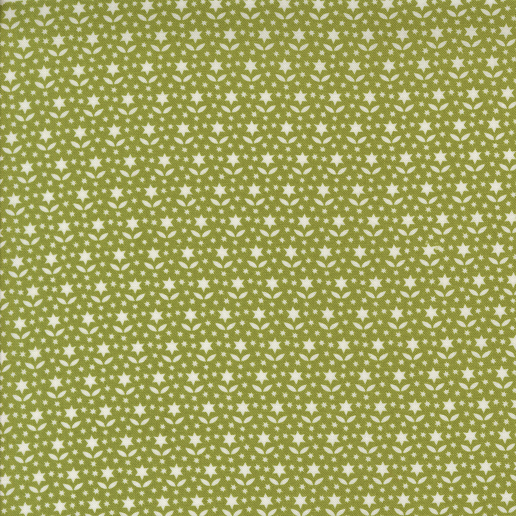 Buon Natale Star Blooms Pine 35405 16 by Fig Tree - Moda- 1/2 yard ...