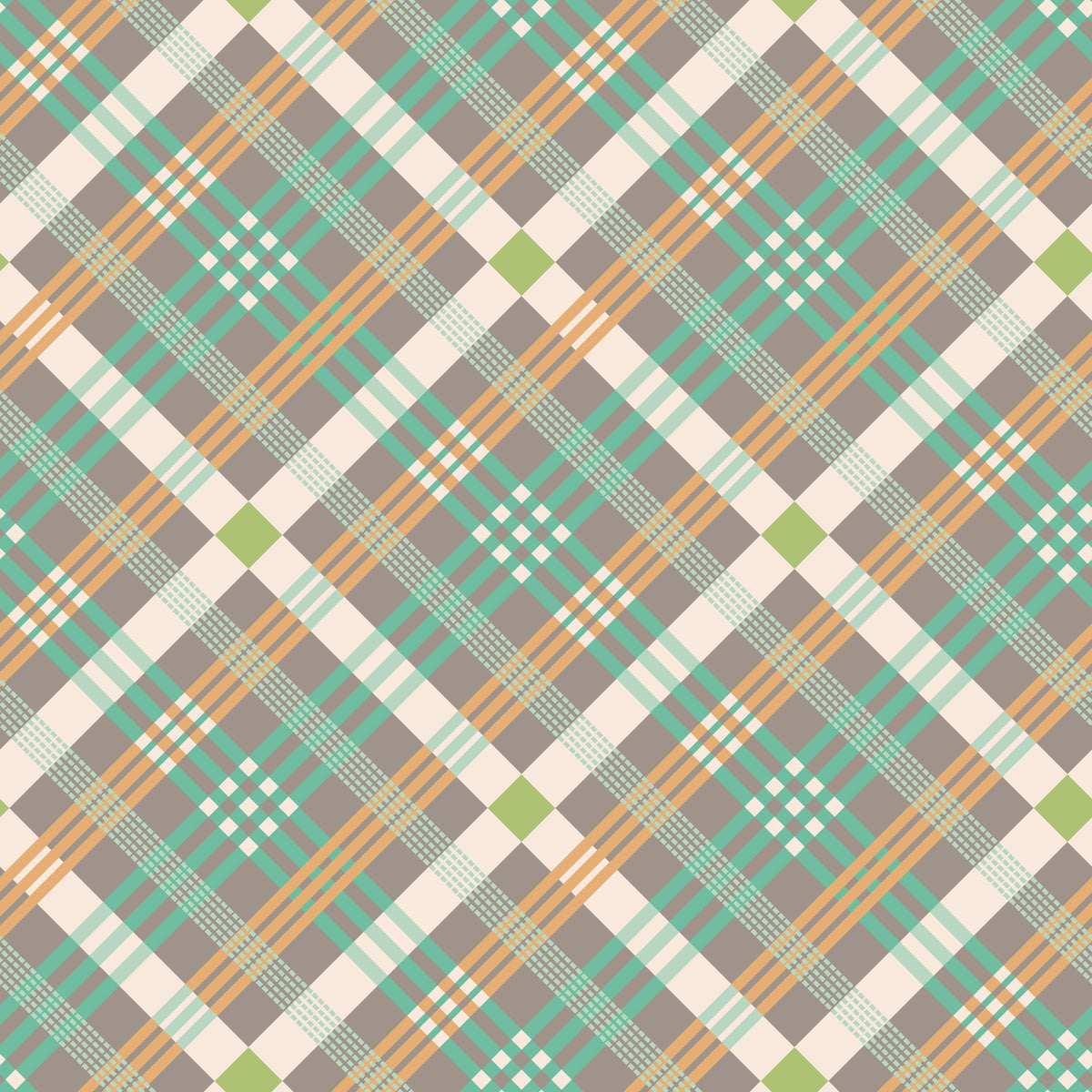 Farmer's Daughter Plaid Rustic Wide Back WB17196-RUSTIC by Lori Holt ...
