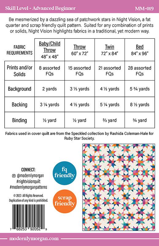 Night Vision- Pattern by Modernly Morgan- Multiple sizes ...