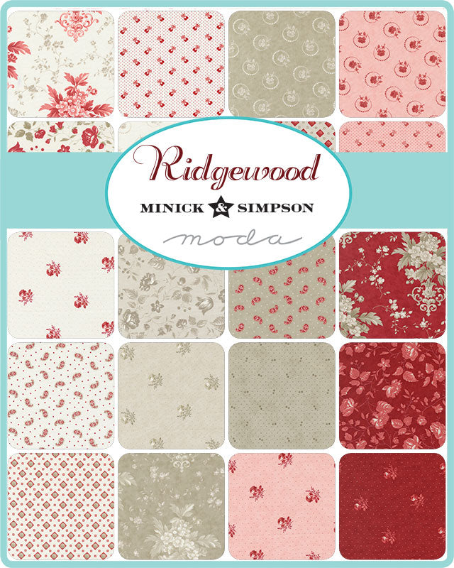 Ridgewood Jelly Roll by Minick and Simpson- Moda- – HandmadeIsHeartmade