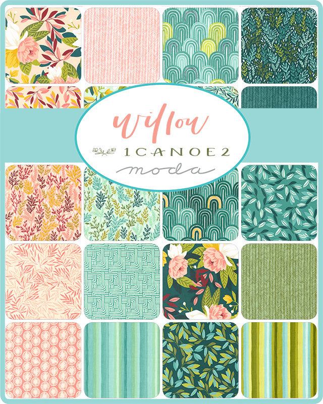 Willow Charm Pack 36060PP by 1 Canoe 2 - Moda- – HandmadeIsHeartmade