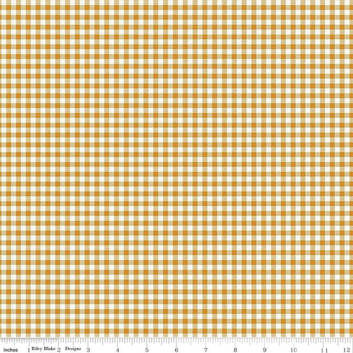 Bee Ginghams Tina C12553-BUTTERSCOTCH by Lori Holt -Riley Blake Design ...