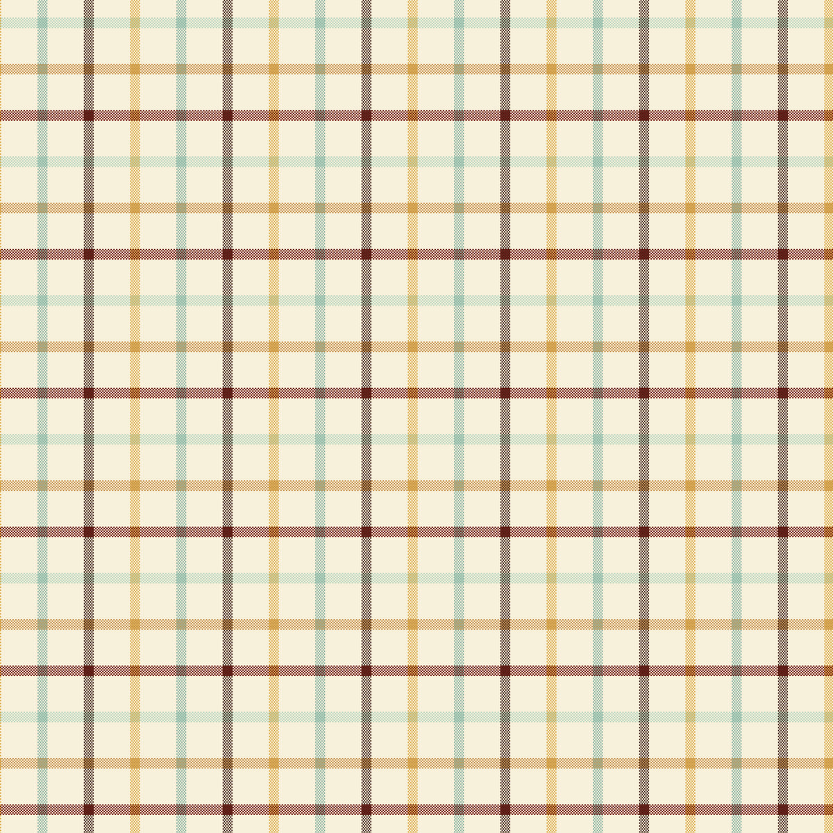 Plaid-Venture Club Camper C17047-CREAM by The Riley Blake Designers- 1 ...