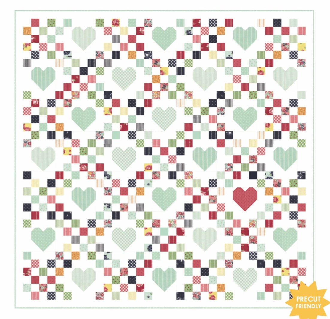 Summer Love Quilt Kit - Summertime by Camille Roskelley - Moda- 74x74 ...