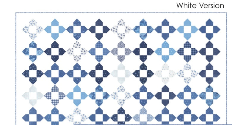 PREORDER Bluebird Quilt Kit using Blueprint by Camille Roskelley- Moda ...