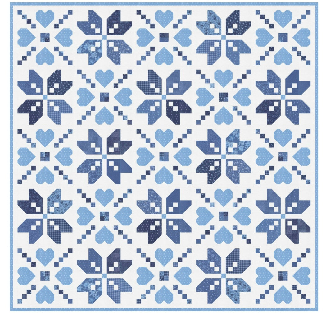 PREORDER Sweater Weather Quilt Kit using Blueprint by Camille Roskelle ...