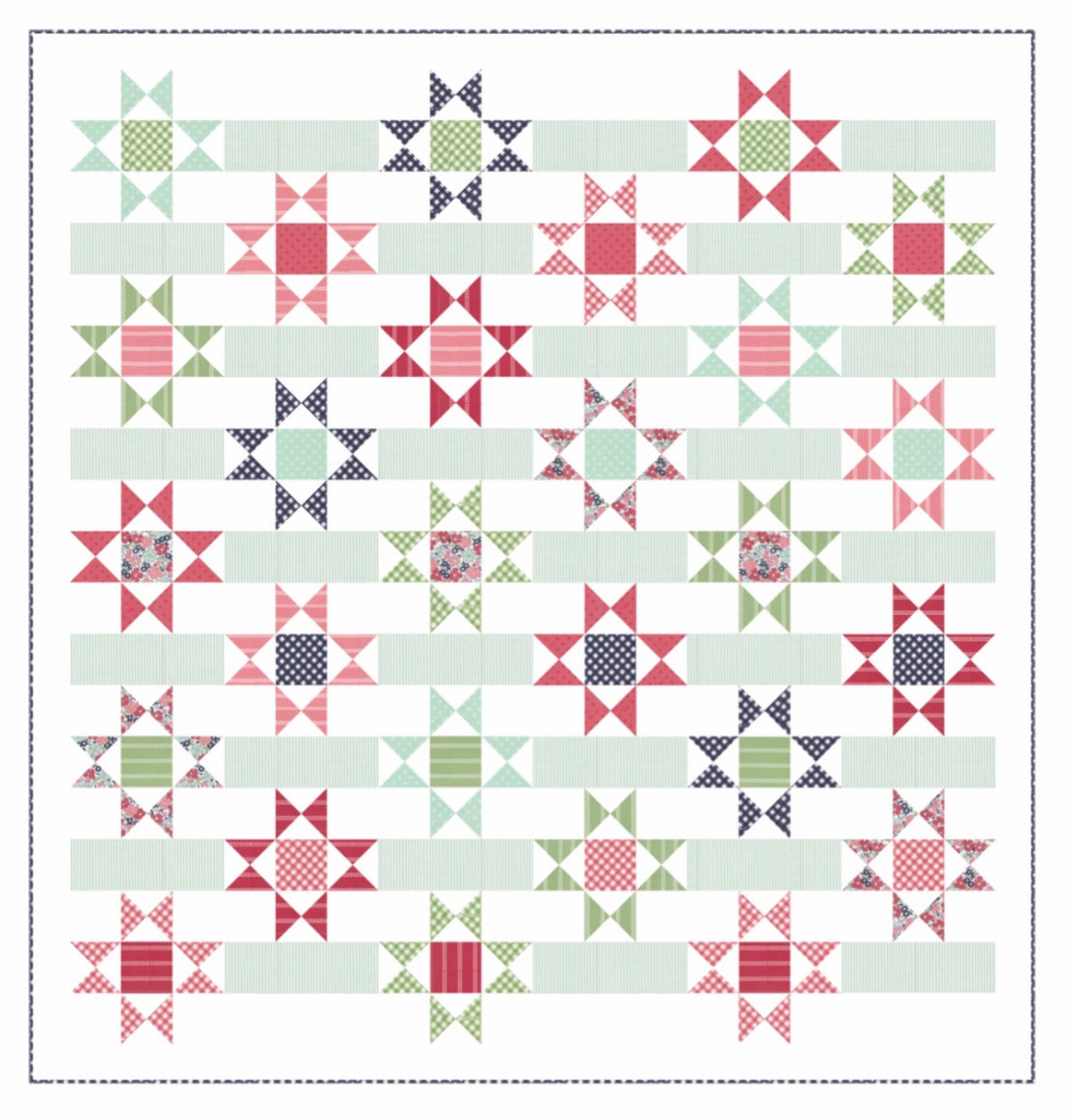 Under The Stars Quilt Kit - Summertime by Camille Roskelley - Moda - 6 ...