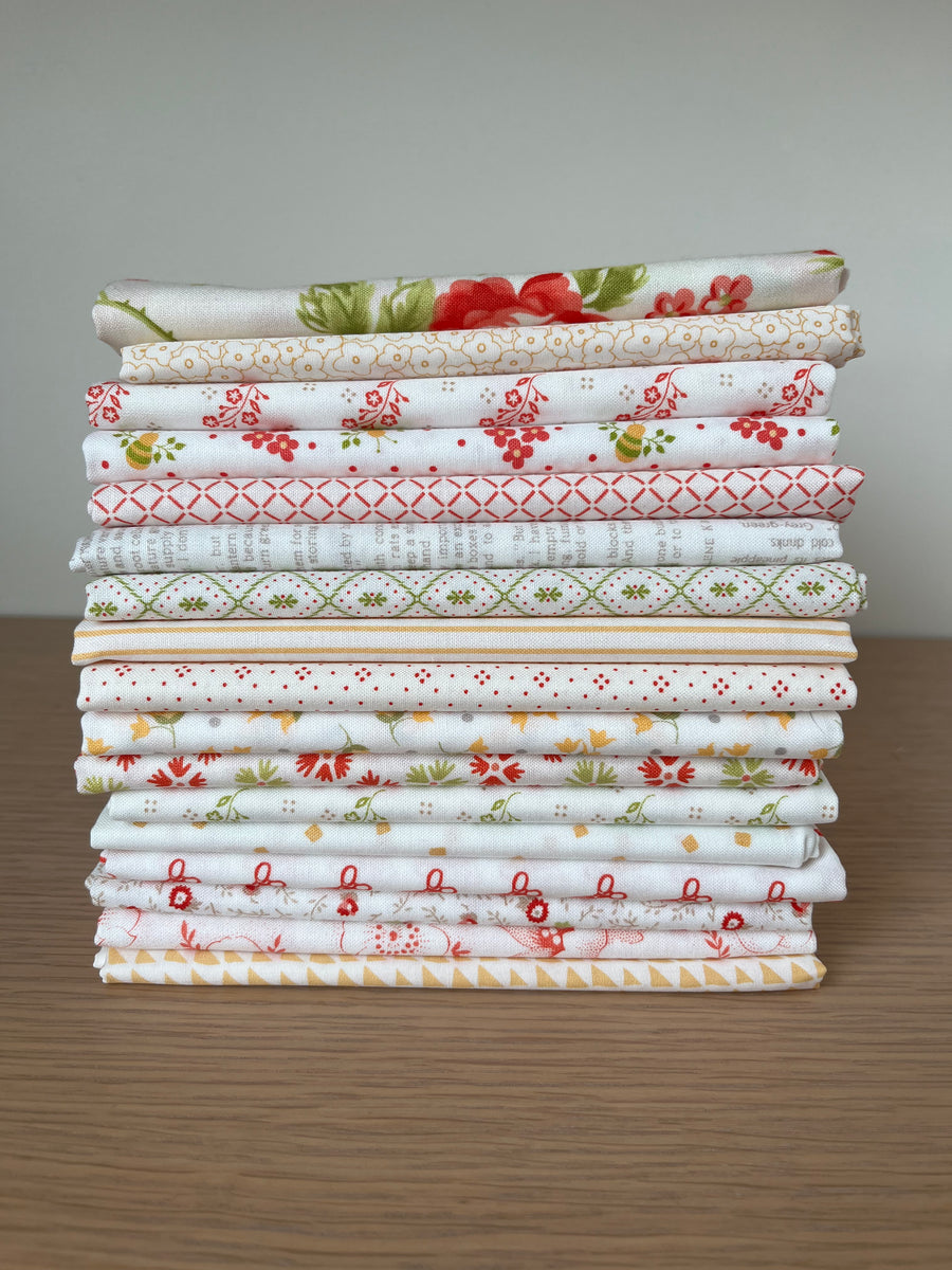 Strawberry Lemonade Bundle - Fig Tree Fabrics-Corey Yoder- Low volume ...