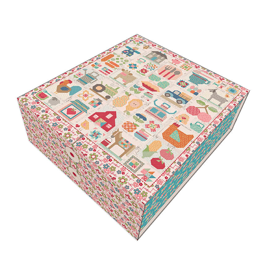 Farm Fresh Sew Along Quilt Kit using Farmer's Daughter fabric FREE GIF ...