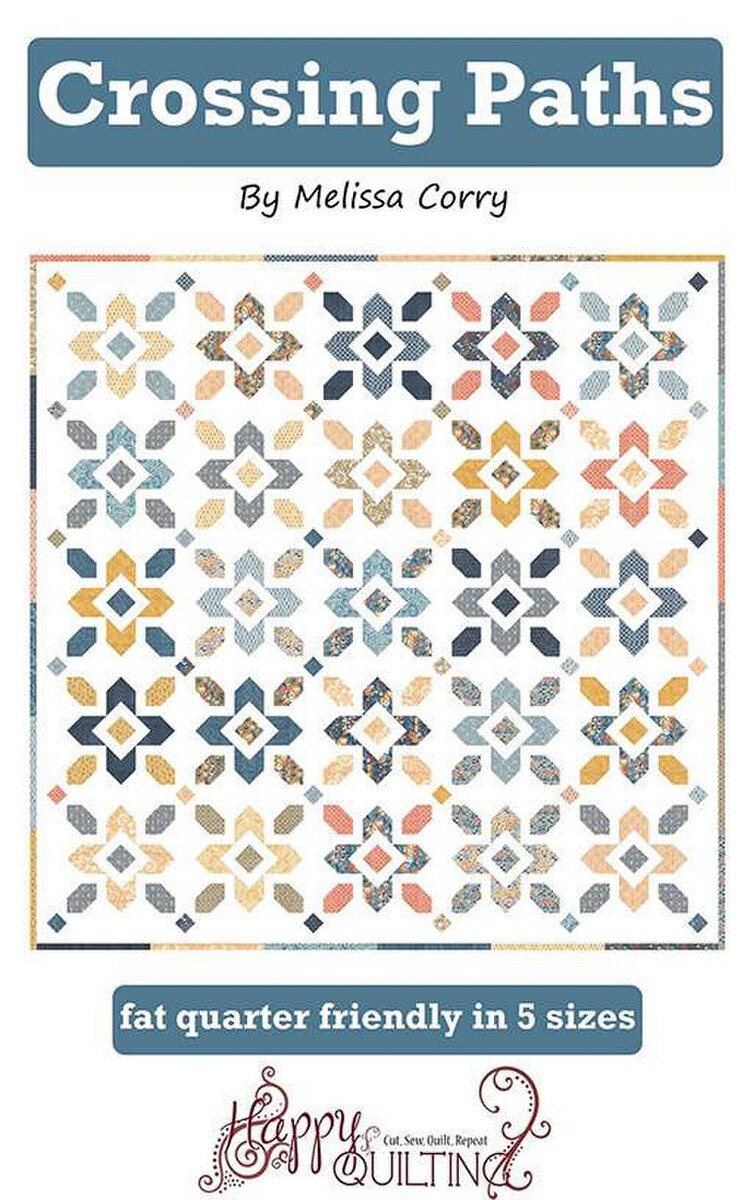 Crossing Paths Quilt Pattern P133 by Melissa Corry - Riley Blake Desig ...