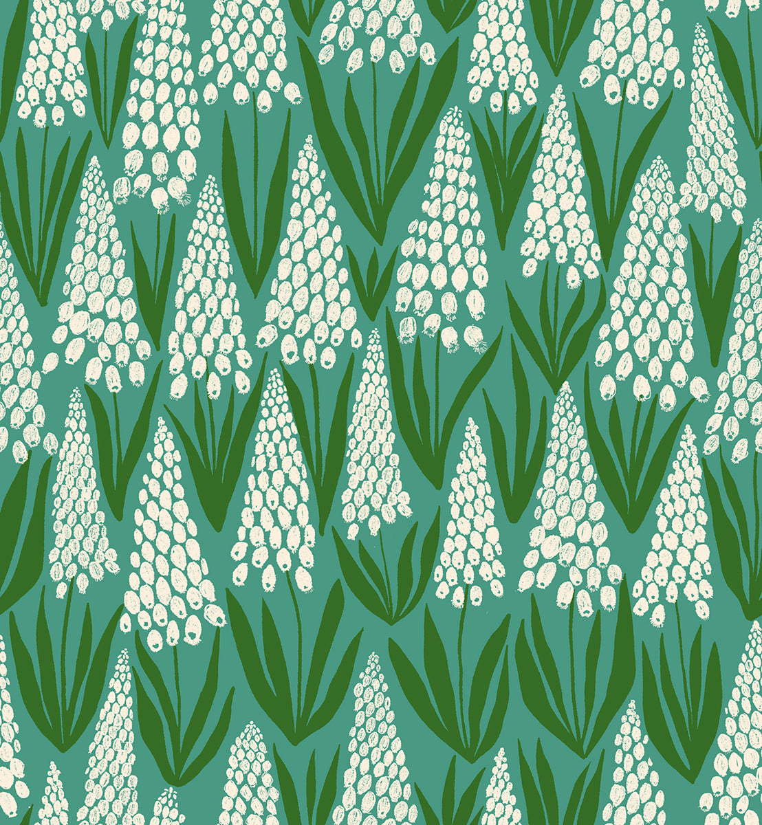 Endpaper Muscari Watercress RS6041 13 by Jen Hewett - Ruby Star Societ ...