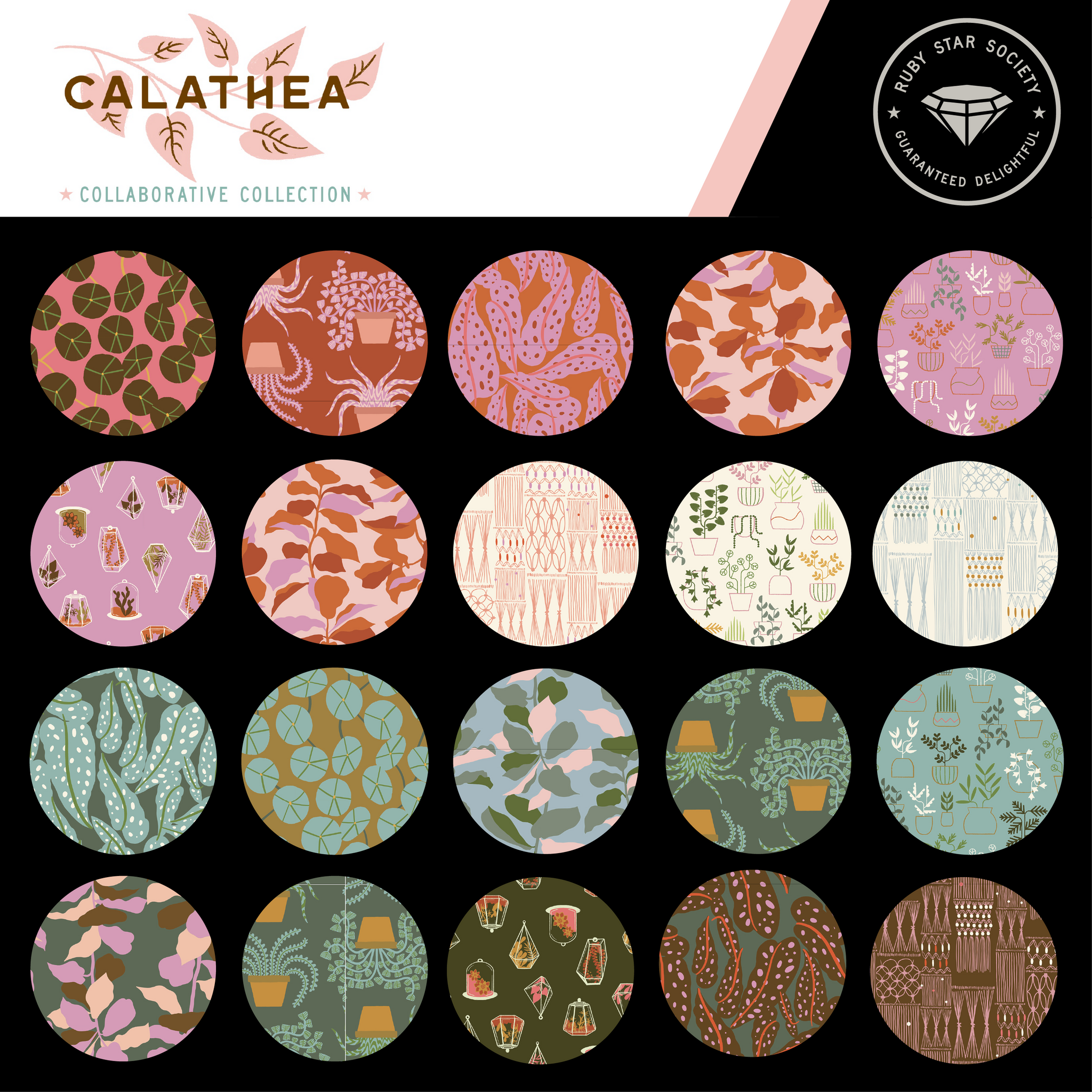 Calathea Jelly Roll RS5182JR by Ruby Star Society- Moda- SAMPLE SPREE ...