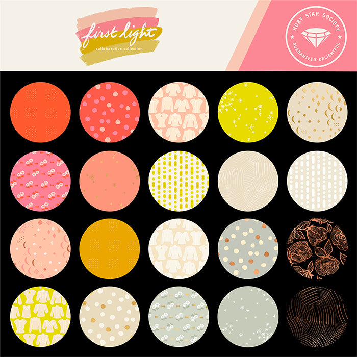 First Light Jelly Roll by Ruby Star Society - Moda - – HandmadeIsHeartmade