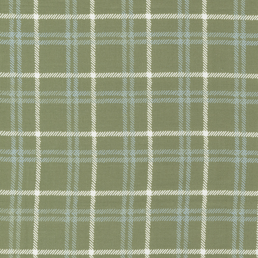 Christmas Eve Yuletide Plaid Pine 5185 15- Lella Boutique- Moda- 1 Yar ...