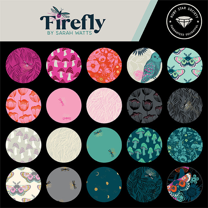 Firefly Charm Pack RS2066PP by Sarah Watts for Ruby Star Society- Moda ...